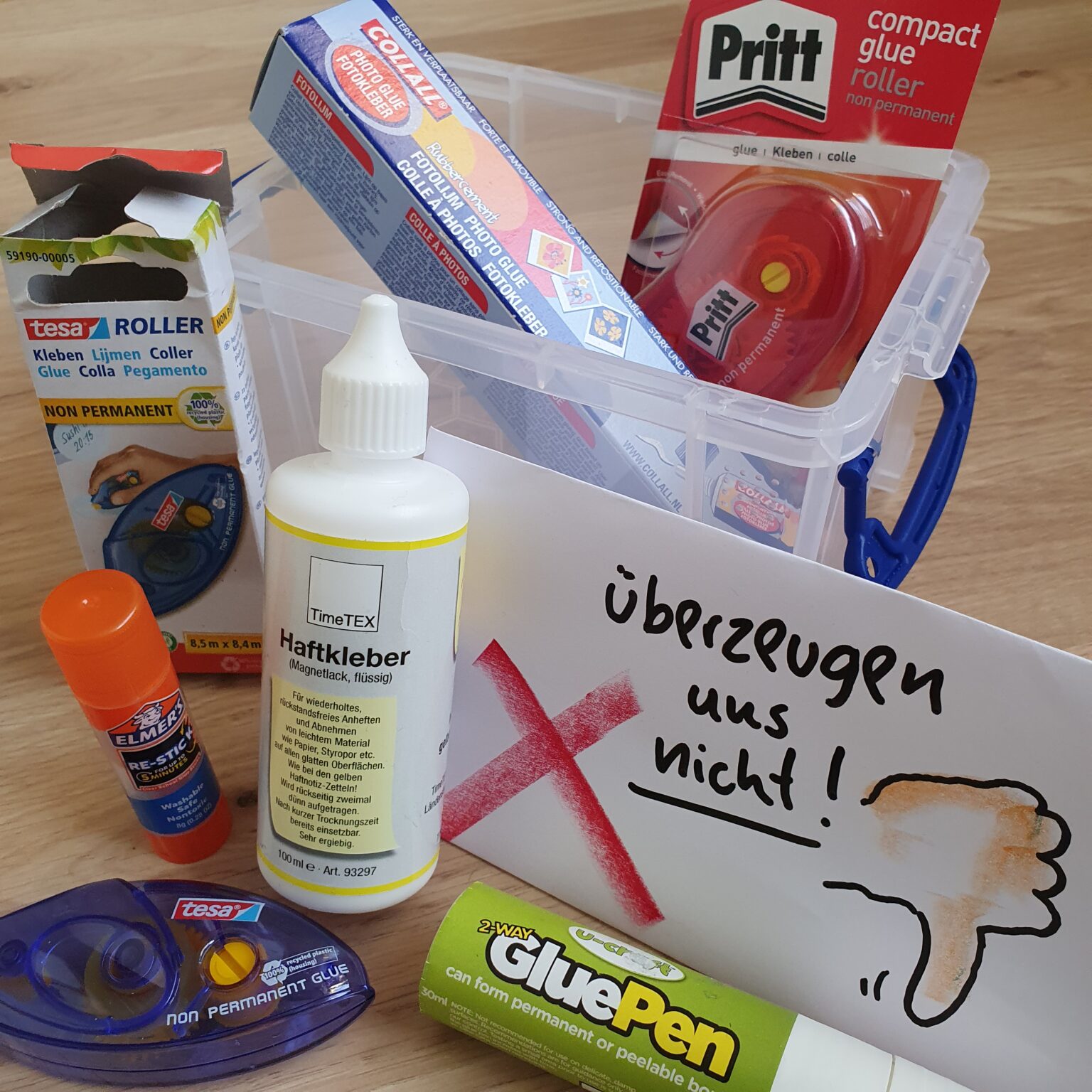 „DER HAFTI“ – unser Ersatz für den Scotch removable Klebestift ...
